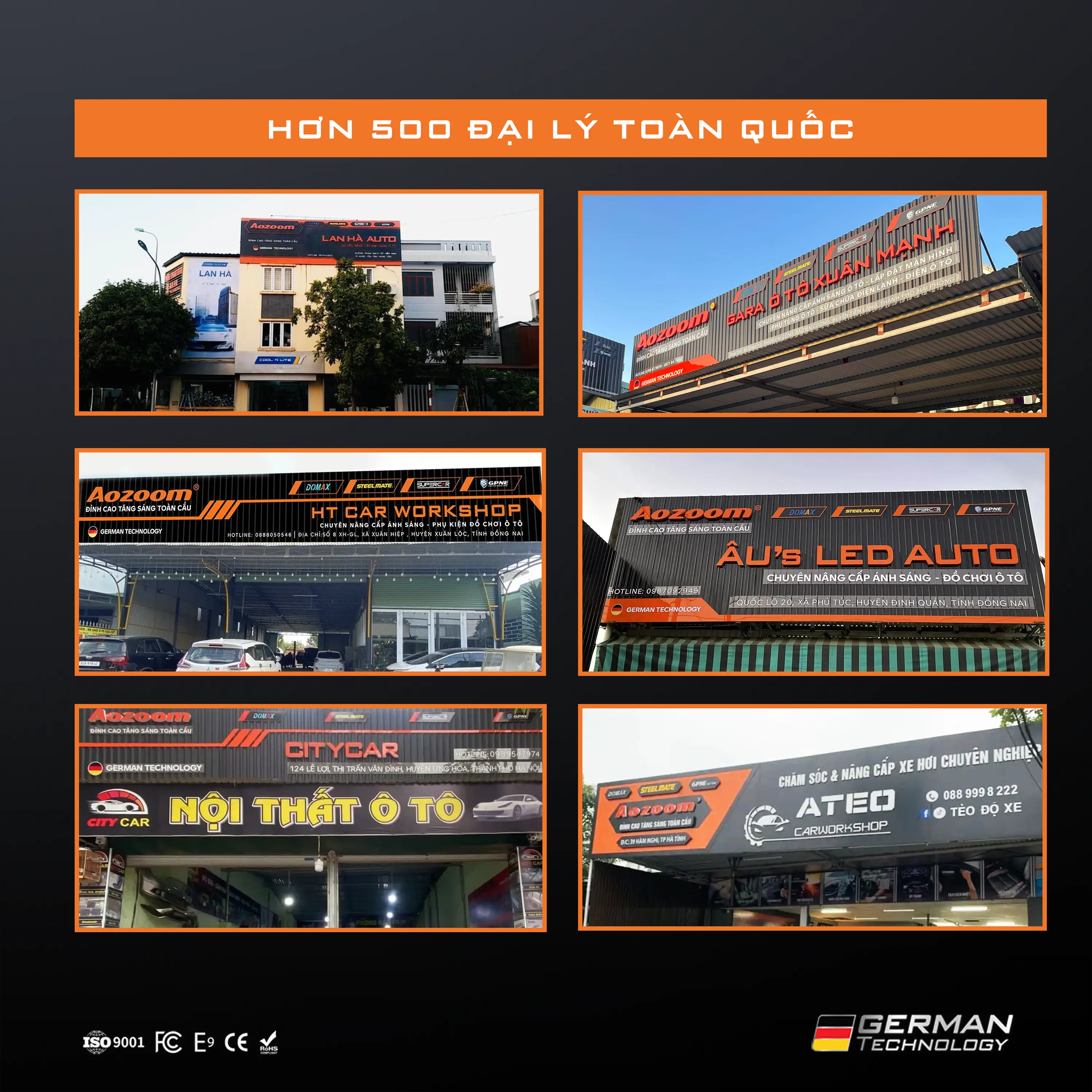 Bi pha SQUARE V2 chính hãng AOZOOM